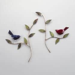 Home Décor, Indoor & Outdoor Décor, Wall Art > Single Bird In Tree ...