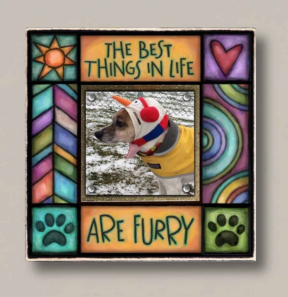 Home Décor, Indoor & Outdoor Décor, Picture Frames > Art Frame, Furry ...