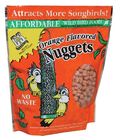 Bird Food, Birds & Wildlife, Suet & Seed Cakes > Suet Nuggets, Orange ...