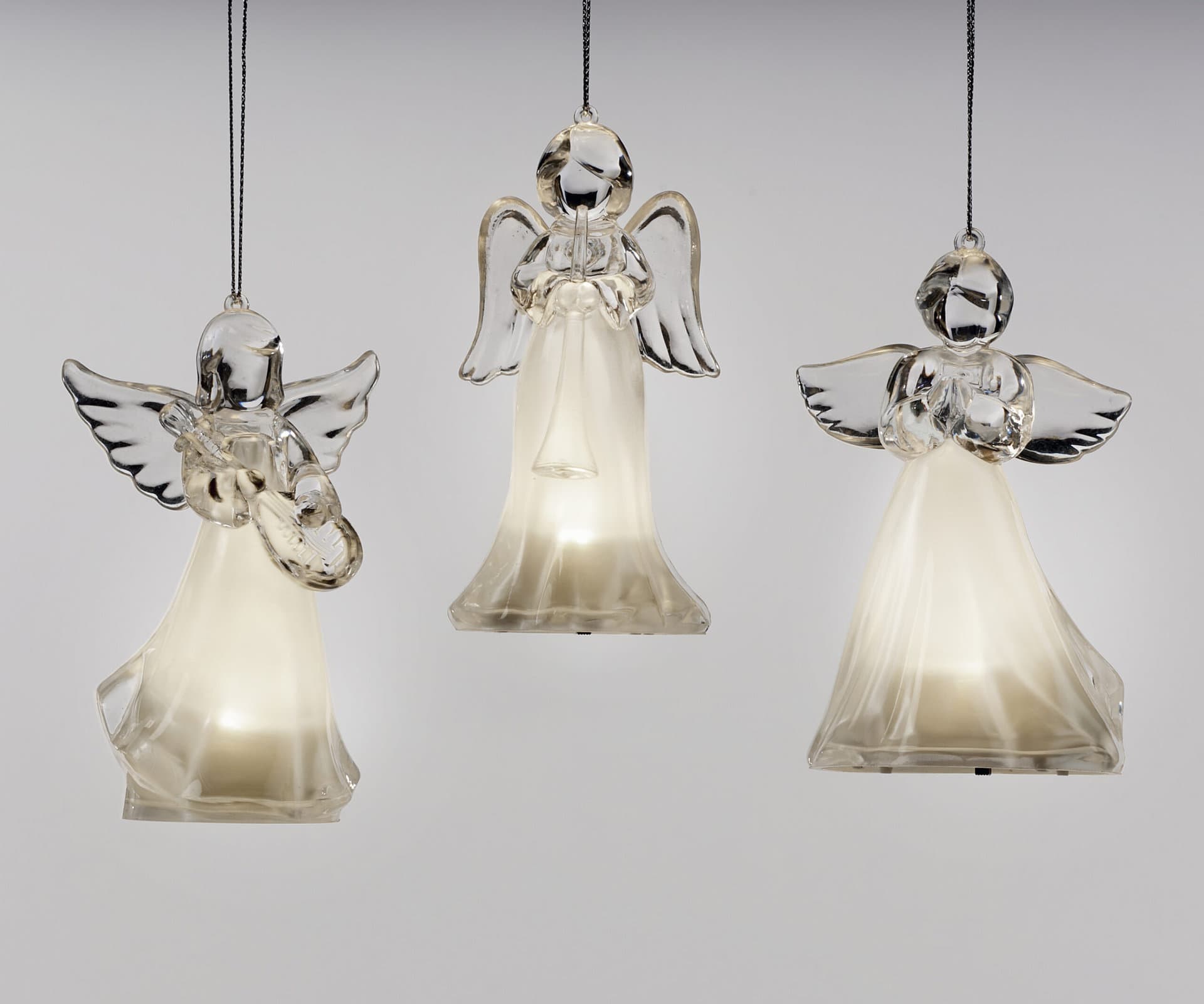 > Acrylic Led Angel Ornament - The Garden Mill