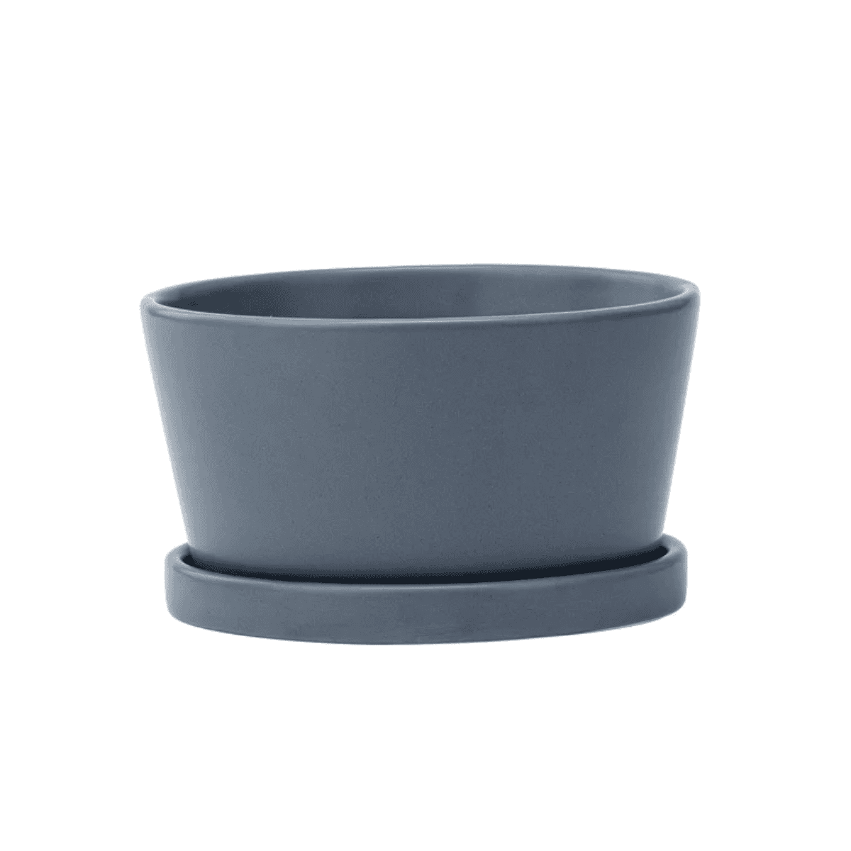 Ceramic Planters, Planters & Pottery > Blue Dish Garden Planter - The ...