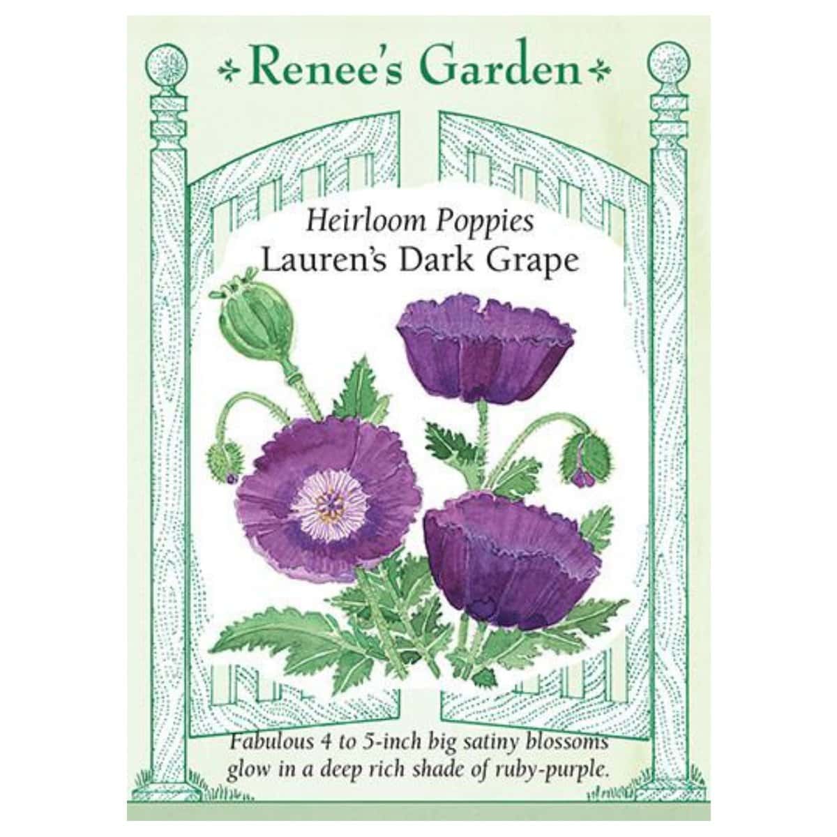 Flower Seeds, Plants, Seeds & Bulbs, Seeds > Poppy, Heirloom, Lauren's ...