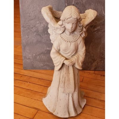 Concrete Planters, Planters & Pottery > Concrete Angel Planter - The ...