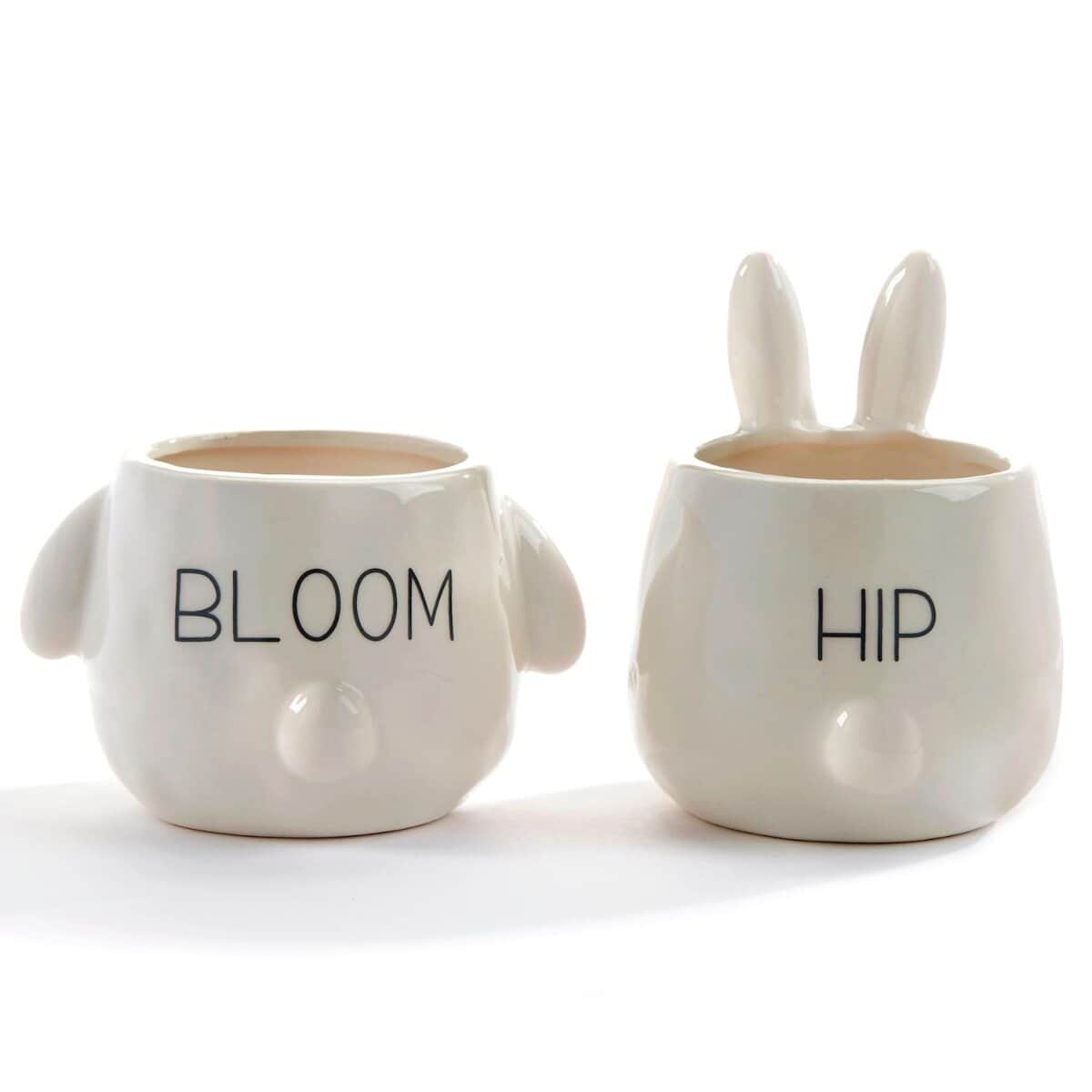 Planters & Pottery, Novelty Planters > Ceramic Spring Animal Planter ...