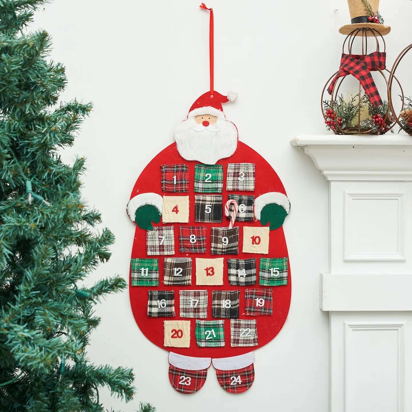 Holiday Winter, Holiday Home Decor, Holiday, Holiday Wall Decor > Plaid ...